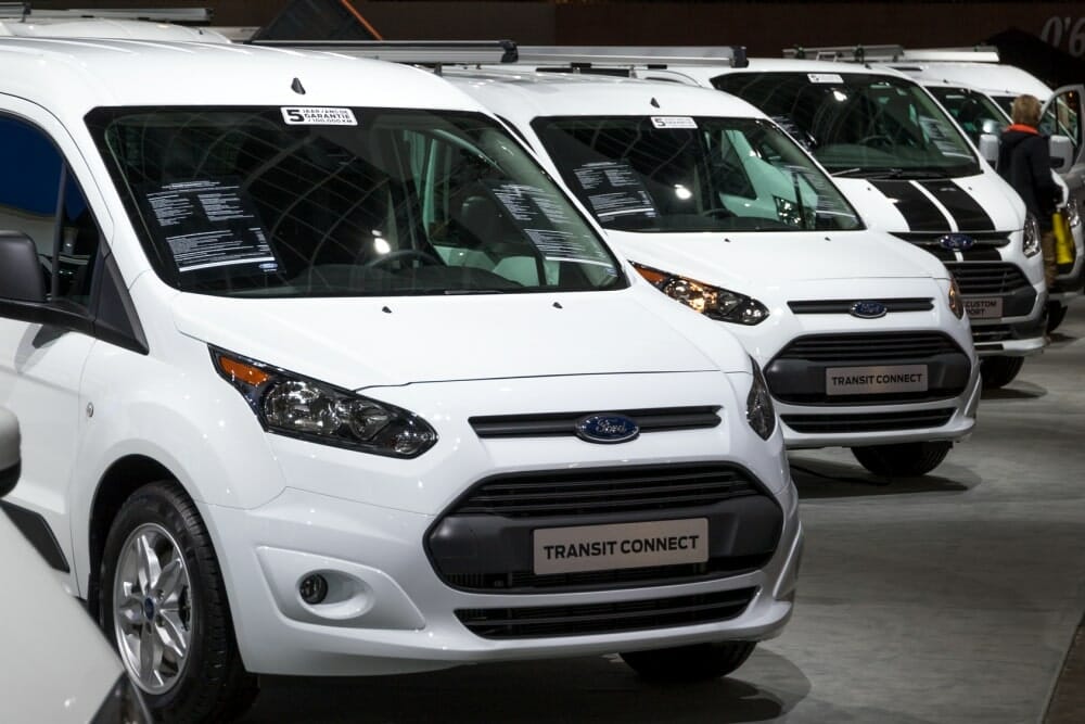 Ford Transit Connect Cargo And Interior Space Dimensions