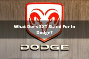 What Does SXT Stand For In Dodge?