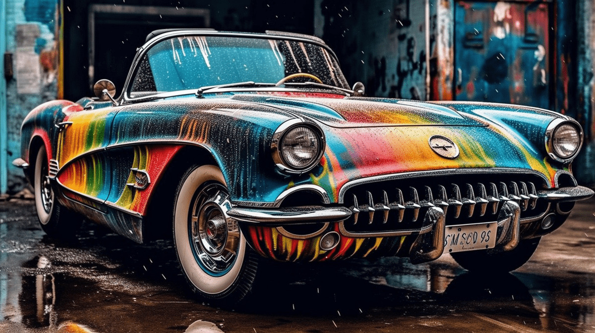 25+ Absolutely Stunning Cars With Colorful Paint Effects