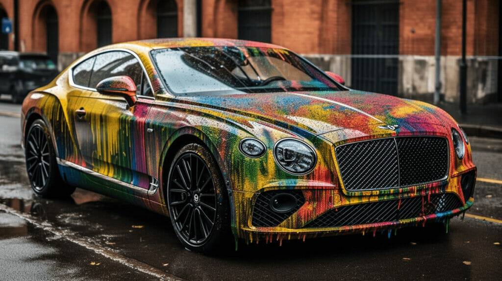 25+ Absolutely Stunning Cars With Colorful Paint Effects