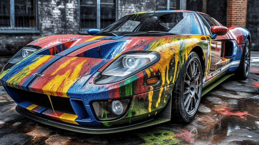 25+ Absolutely Stunning Cars With Colorful Paint Effects