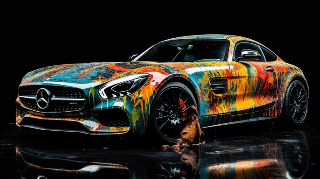 25+ Absolutely Stunning Cars With Colorful Paint Effects