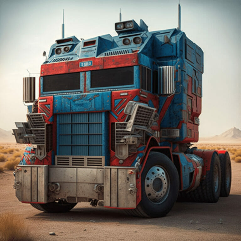 13 Well Known Cartoon And Movie Vehicles In A Post-Apocalyptic World