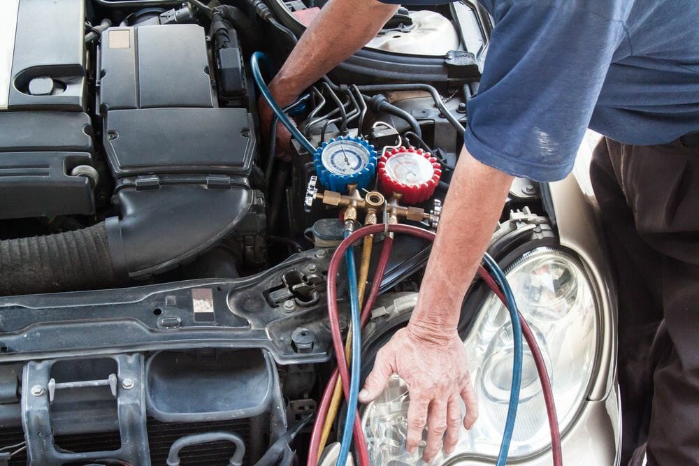 How To Bleed Off An Overcharged Car Ac