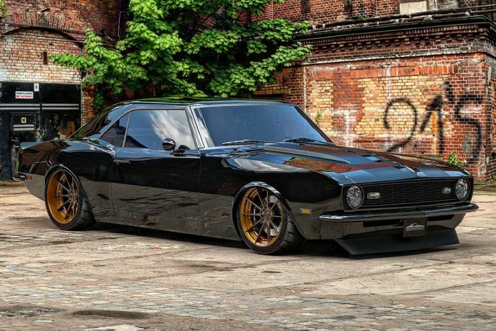 Bronze Wheels On A Black Car (Photo Examples)