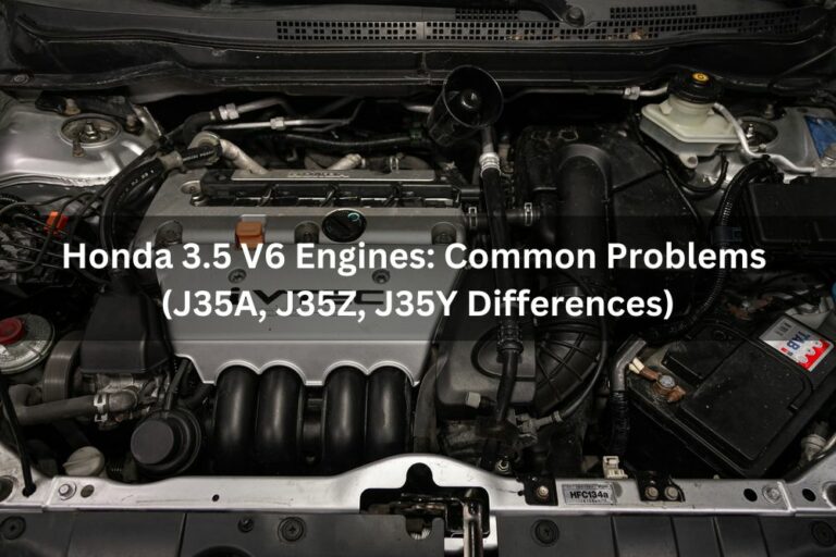 Honda 3.5 V6 Engines: Common Problems (J35A, J35Z, J35Y Differences)