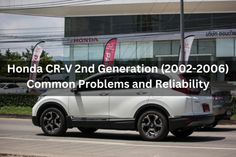 Honda CR-V 2nd Generation (2002-2006) Common Problems And Reliability